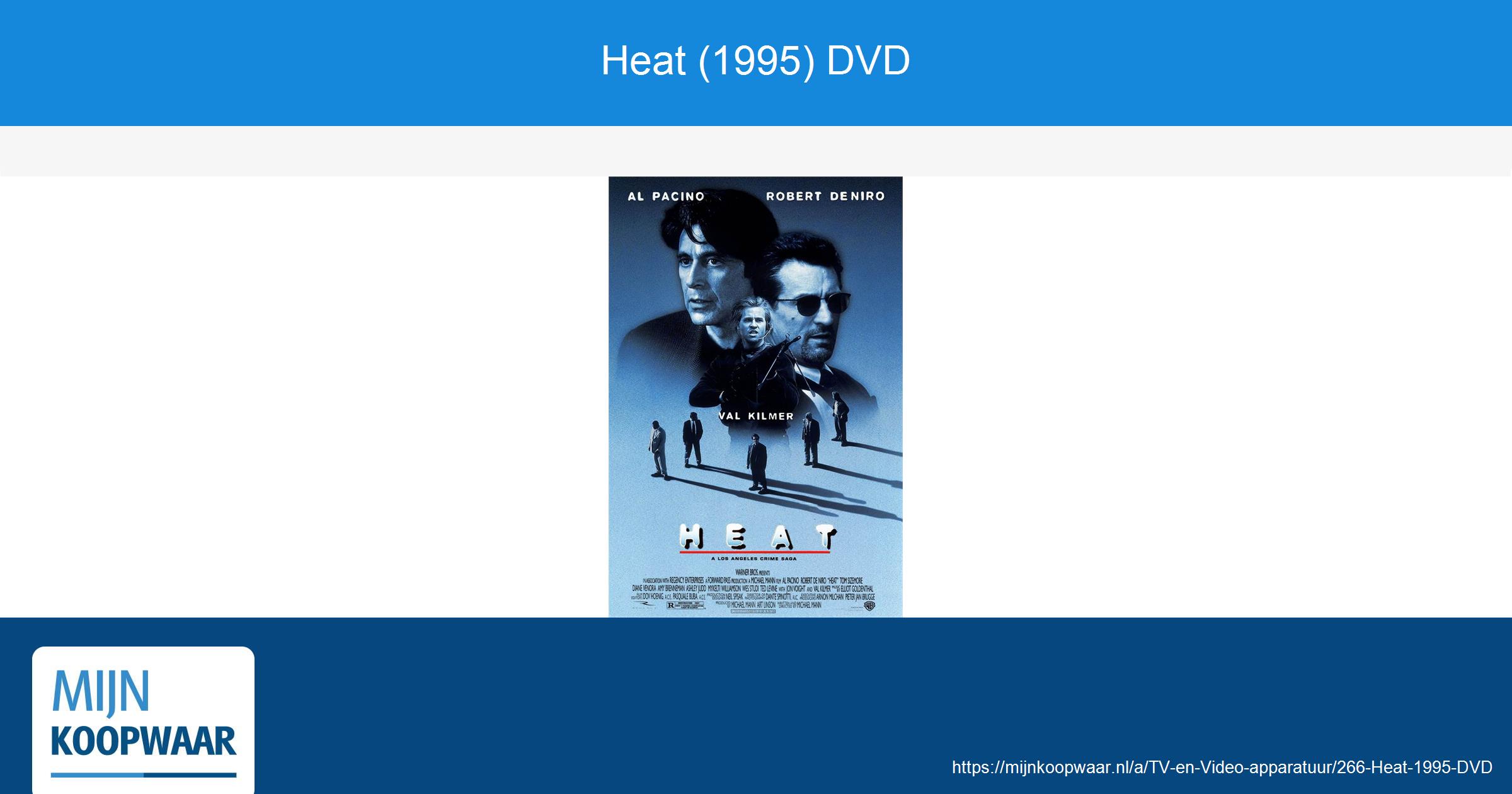 Heat (1995) DVD - MijnKoopwaar.nl