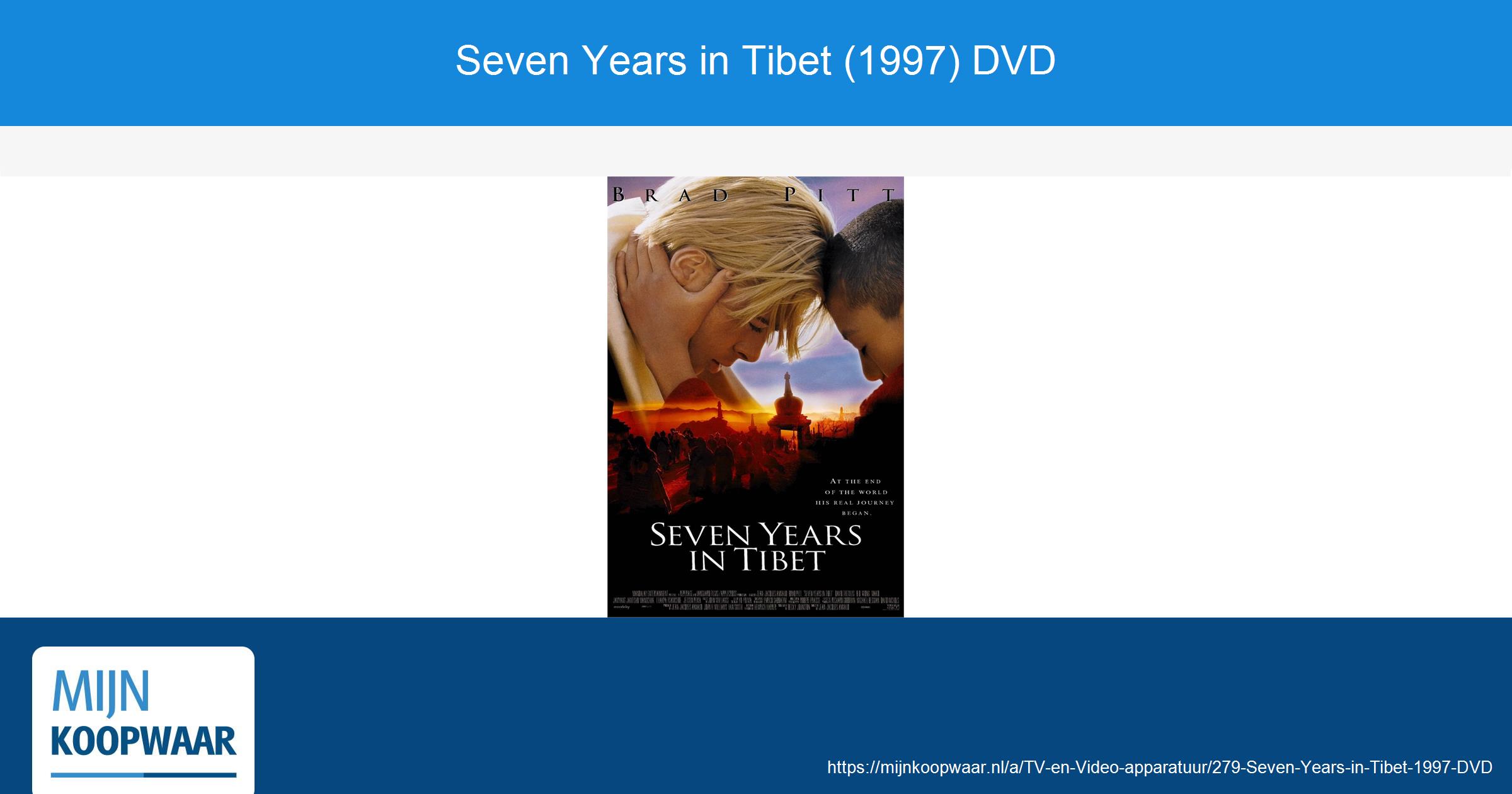 Seven Years in Tibet (1997) DVD - MijnKoopwaar.nl